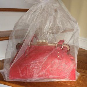 Ell'a Bag | Bags | Ladies Fashion Red Bling Handbag Nwt | Poshmark